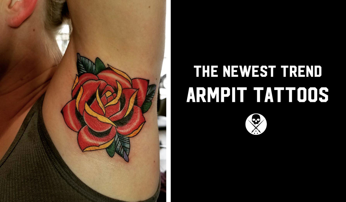 La última tendencia: tatuajes en las axilas