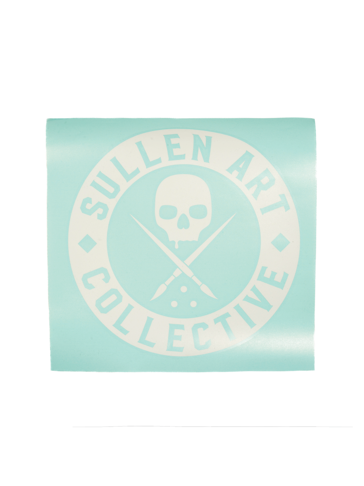 10" BOH Car Vinyl Sticker White