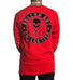 Badge of Honor Long Sleeve Red